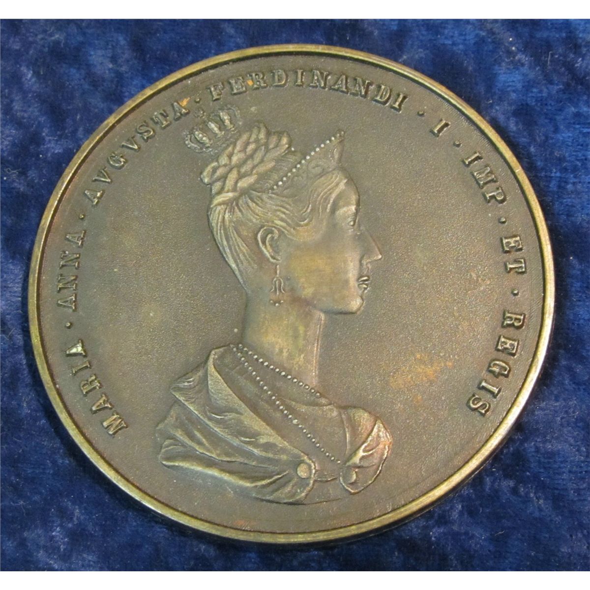 1400. "Maria Anna Augusta Ferdinand I Imp. Et. Regis" MCCCXXXVI dated ...