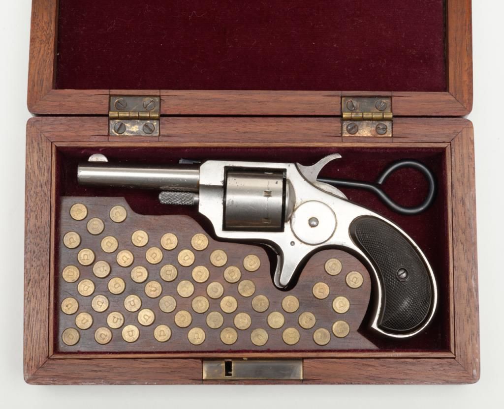 Remington Iroquois Pocket revolver, .22RF cal., 2-1/4” round barrel ...