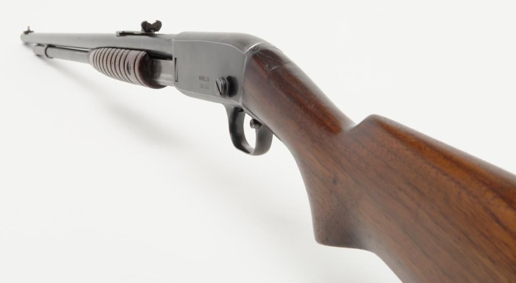 Remington Model 25 pump action rifle, .32 W.C.F. cal., 24” round barrel ...