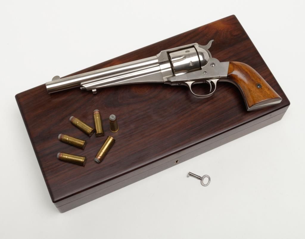 Remington Model 1875 Single Action Army Revolver 44 40 Cal 7 1 2 Remington Model 1875 Single Action Army Revolver 44 40 Cal 7 1 2
