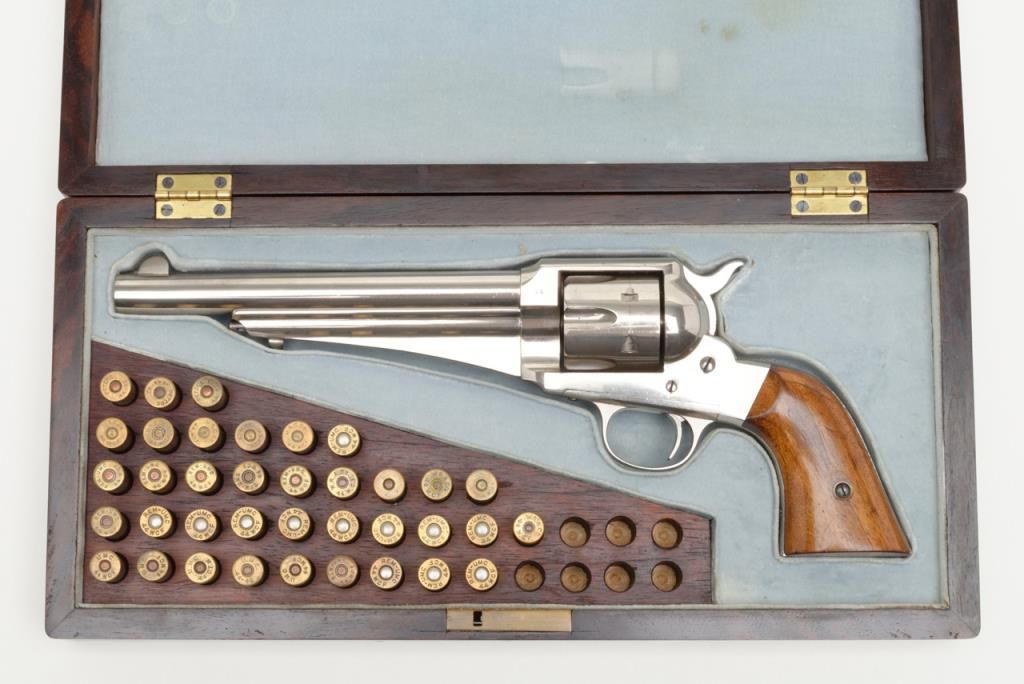 Remington Model 1875 Single Action Army revolver, .44-40 cal., 7-1/2 ...
