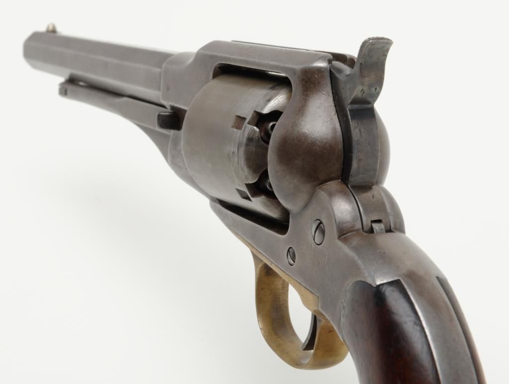 Remington-Beals Army Model percussion revolver, .44 cal., 8” barrel ...