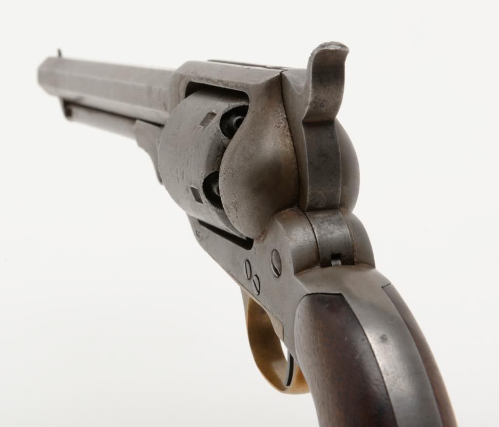 Civil War era Whitney Navy percussion revolver, .36 cal., 7-1/2” blue ...