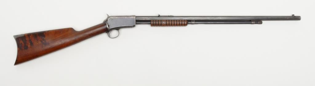 Winchester Model 1890 pump action rifle, .22 Long cal., 24” octagon ...