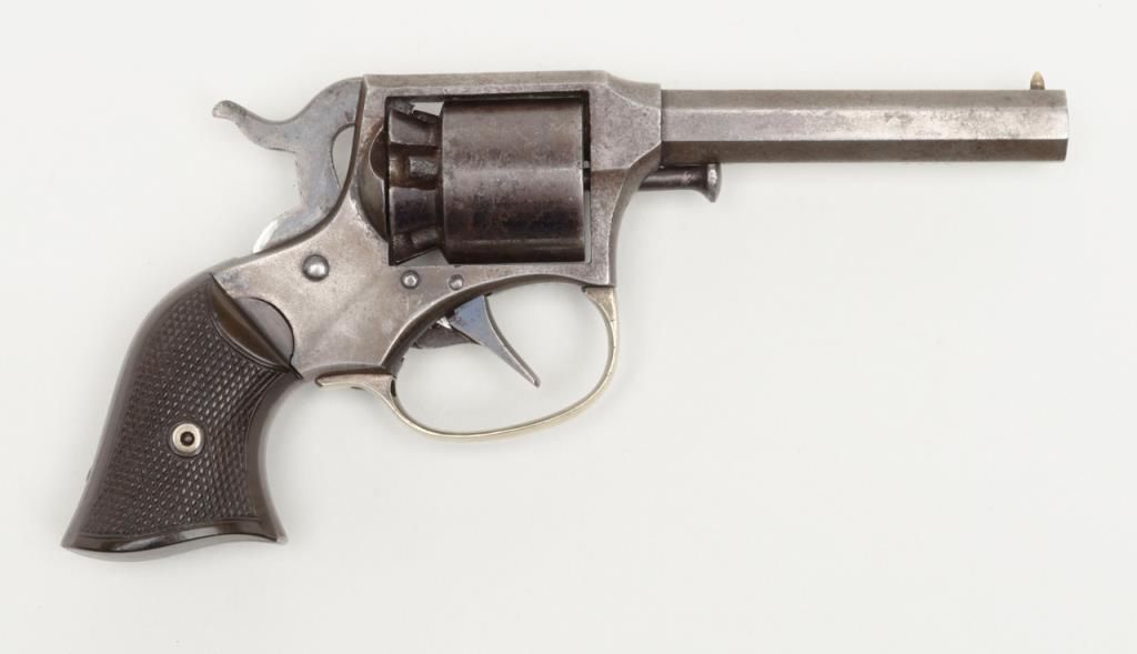 Remington-Ryder Pocket DA percussion revolver, .31 cal., 3” octagon ...