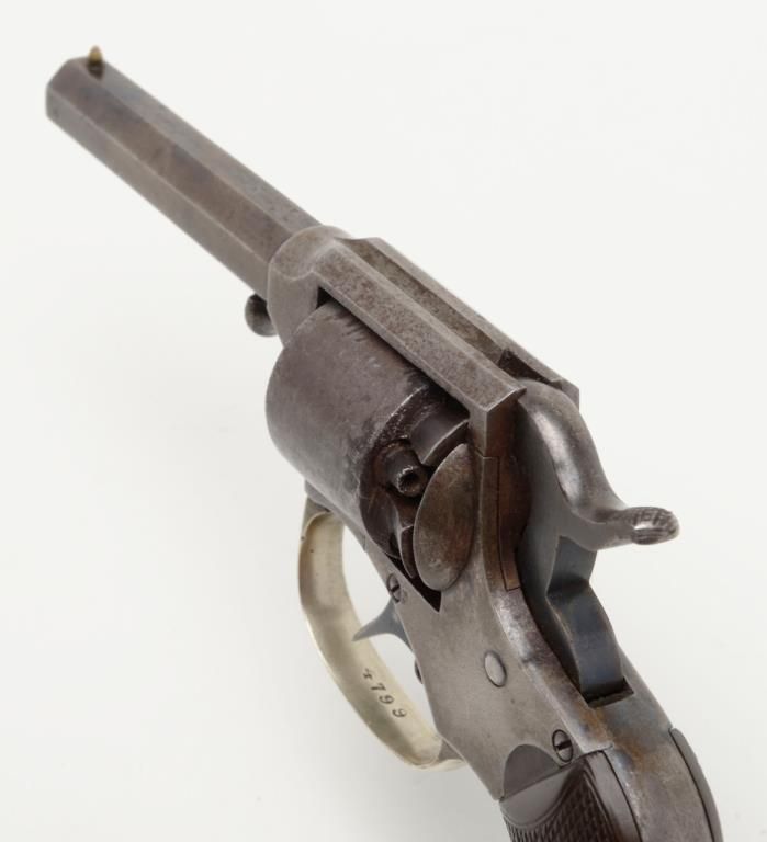 Remington-Ryder Pocket DA percussion revolver, .31 cal., 3” octagon ...