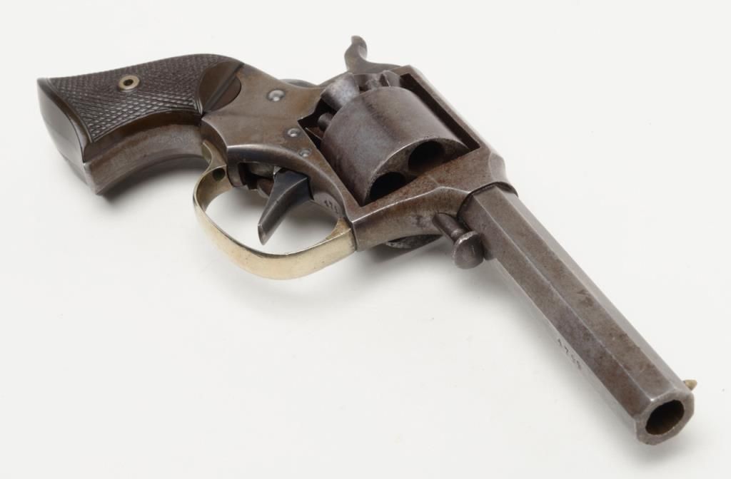 Remington-Ryder Pocket DA percussion revolver, .31 cal., 3” octagon ...
