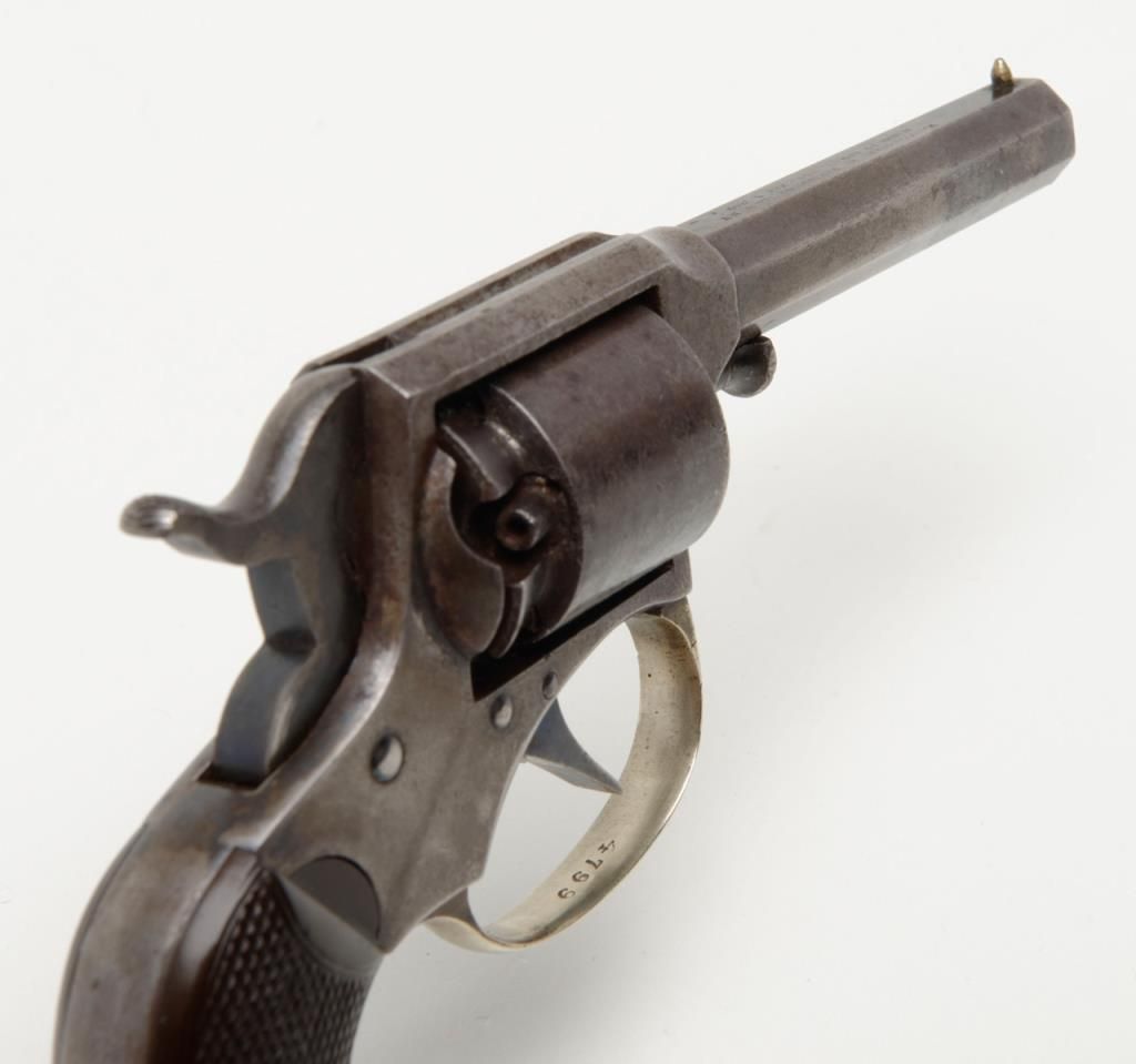 Remington-Ryder Pocket DA percussion revolver, .31 cal., 3” octagon ...