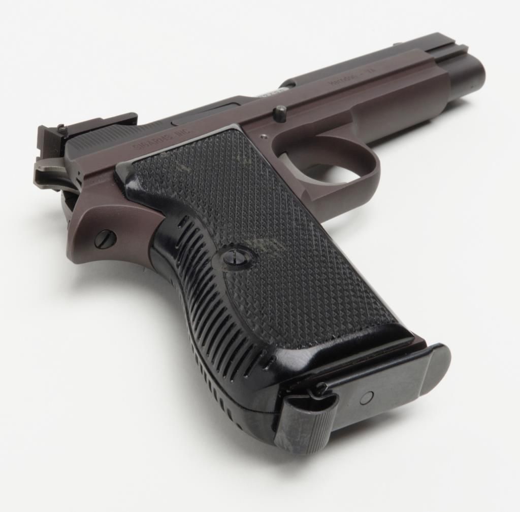 Sig P210-6 semi-auto pistol, 7.65mm cal., 4-1/2” barrel, mat black ...