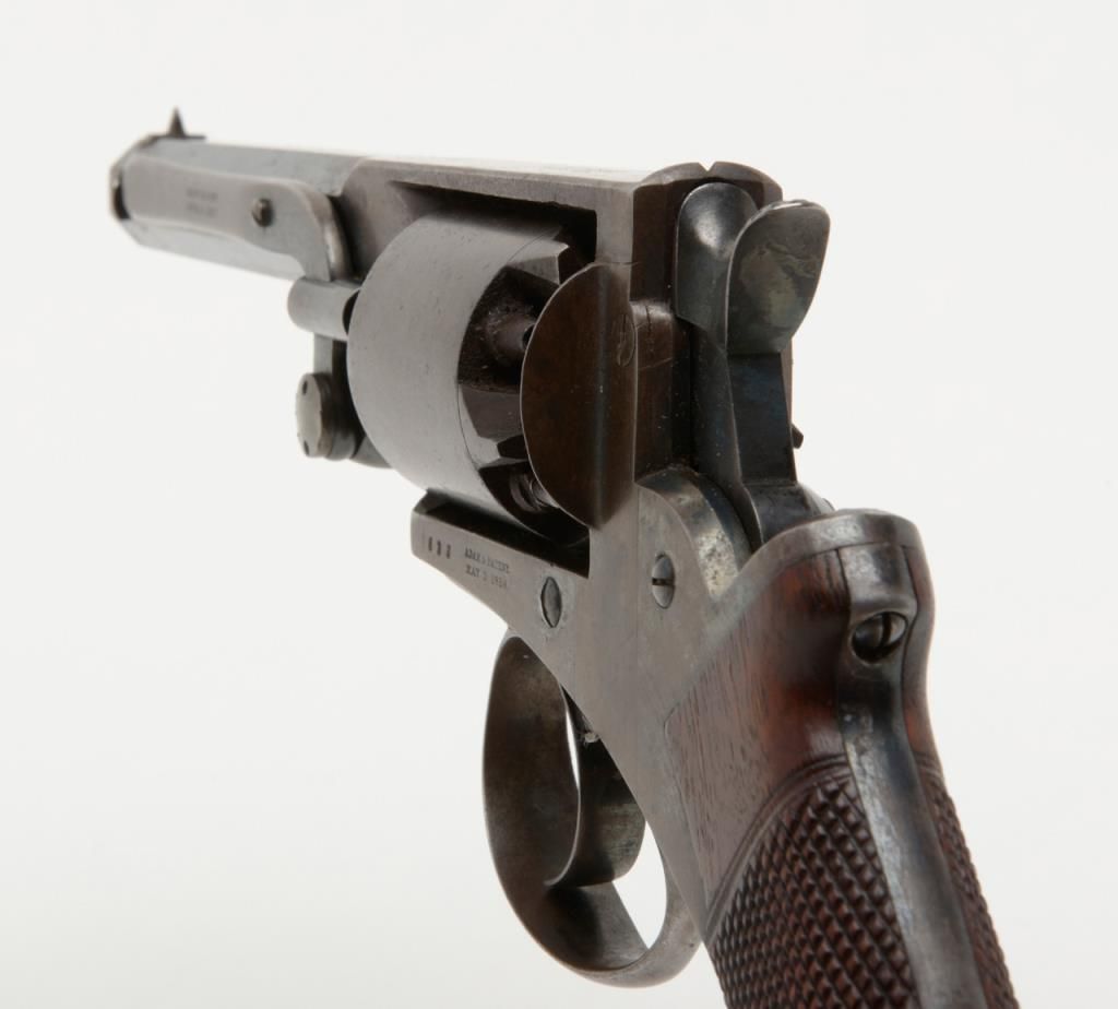 Civil War era Adams patent double action percussion revolver ...