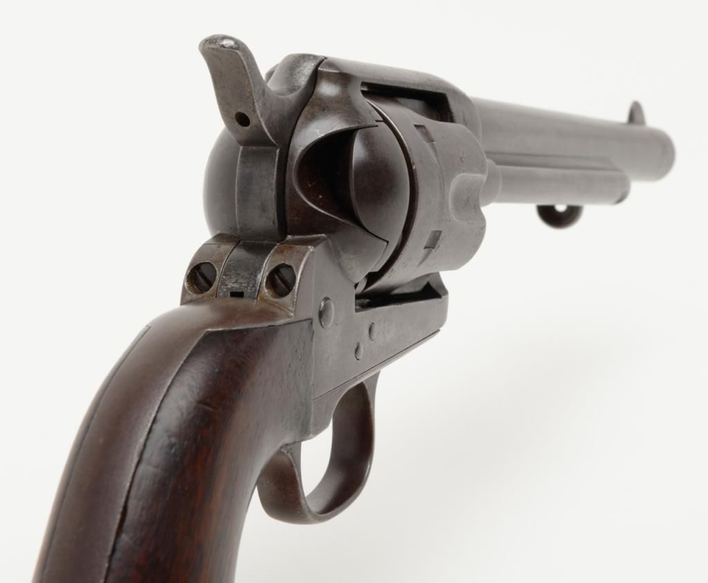 Colt SAA black powder revolver, .45 cal., 7-1/2” barrel, blue finish ...