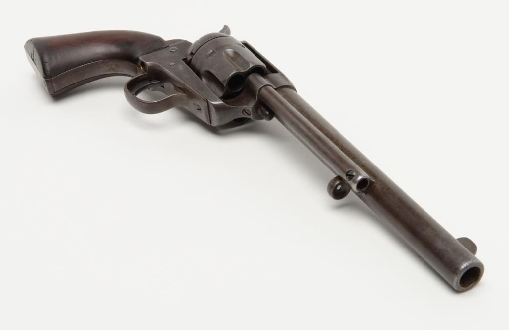 Colt SAA black powder revolver, .45 cal., 7-1/2” barrel, blue finish ...
