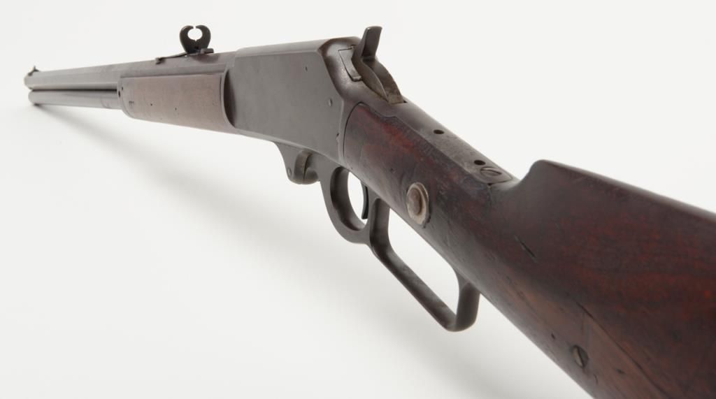 Marlin Model 1893 lever action rifle, .38-55 cal., 26” octagon barrel ...