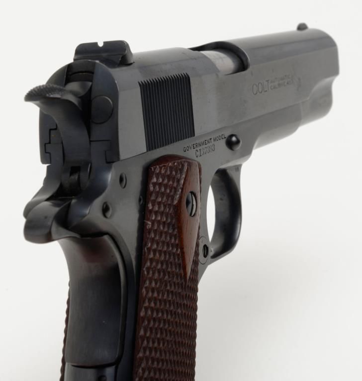 Colt Commercial Government Model 1911 semi-auto pistol, .45 cal., 5 ...