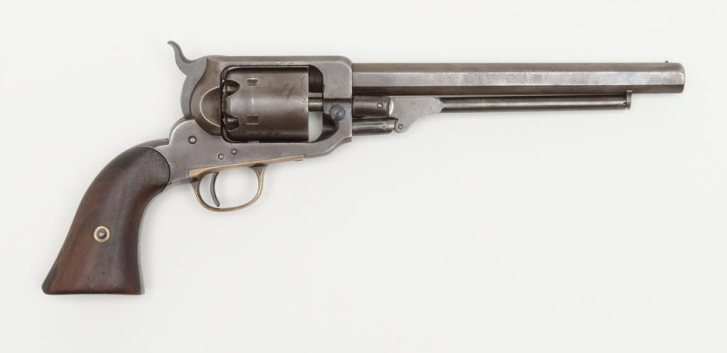 Civil War-associated E. Whitney Navy percussion revolver, .36 cal., 7-1 ...