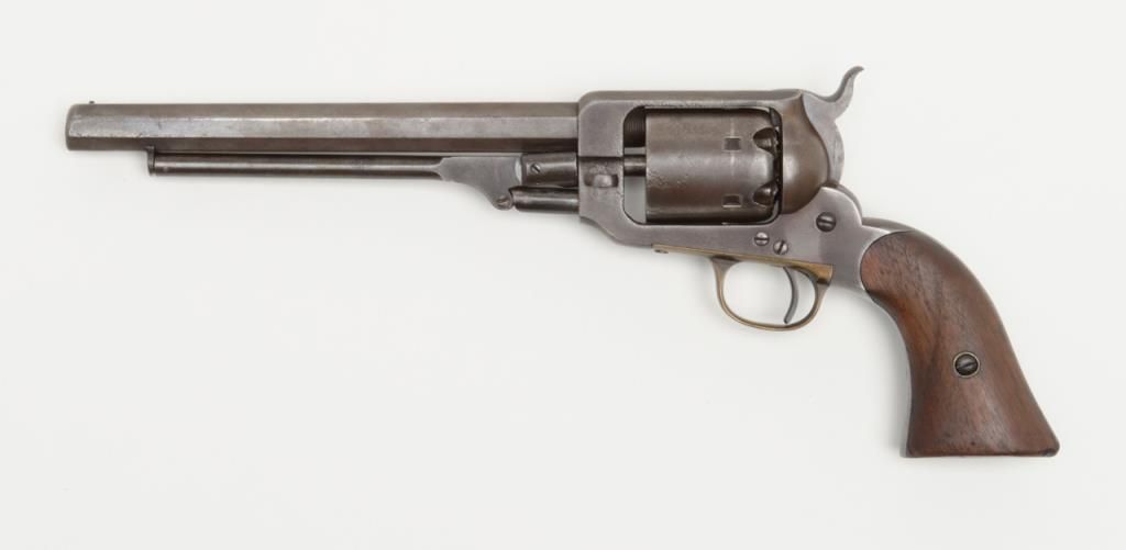 Civil War-associated E. Whitney Navy percussion revolver, .36 cal., 7-1 ...