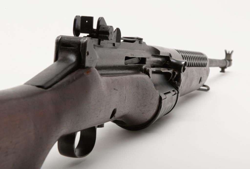 Johnson Model 1941 U.S. semi-auto rifle, .30-06 cal., 22” round barrel ...