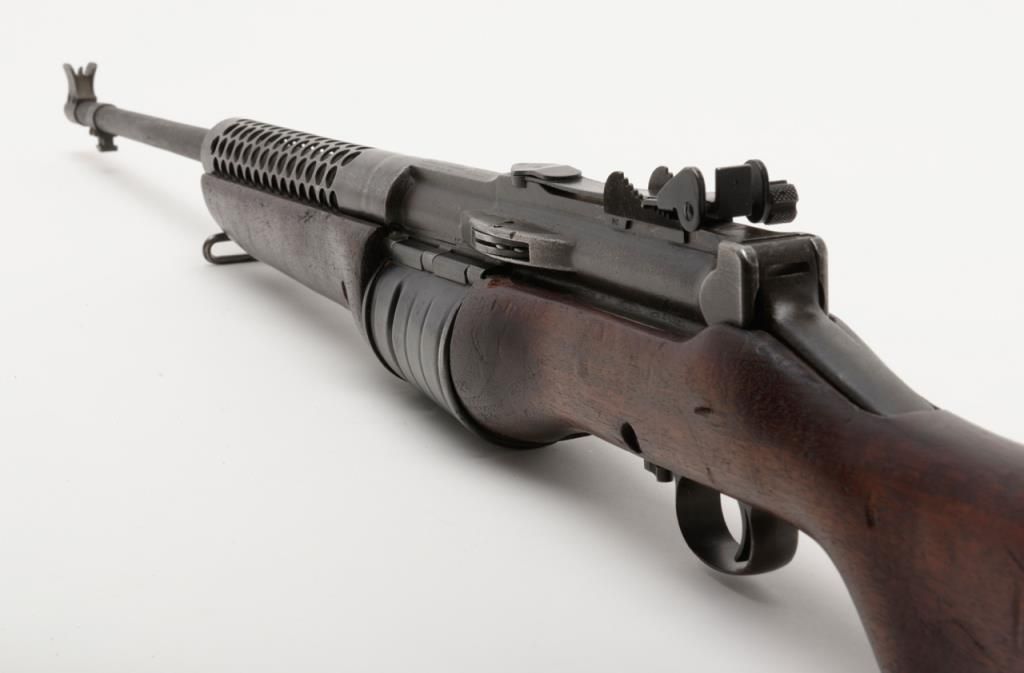 Johnson Model 1941 U.S. semi-auto rifle, .30-06 cal., 22” round barrel ...