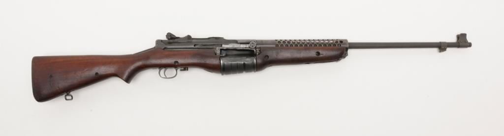 Johnson Model 1941 U.S. semi-auto rifle, .30-06 cal., 22” round barrel ...