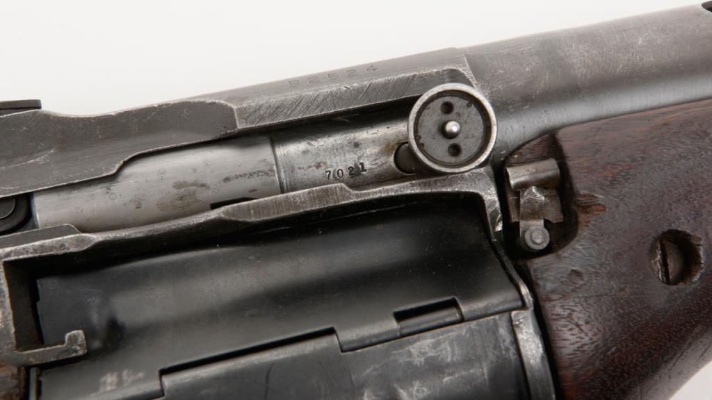 Johnson Model 1941 U.S. semi-auto rifle, .30-06 cal., 22” round barrel ...