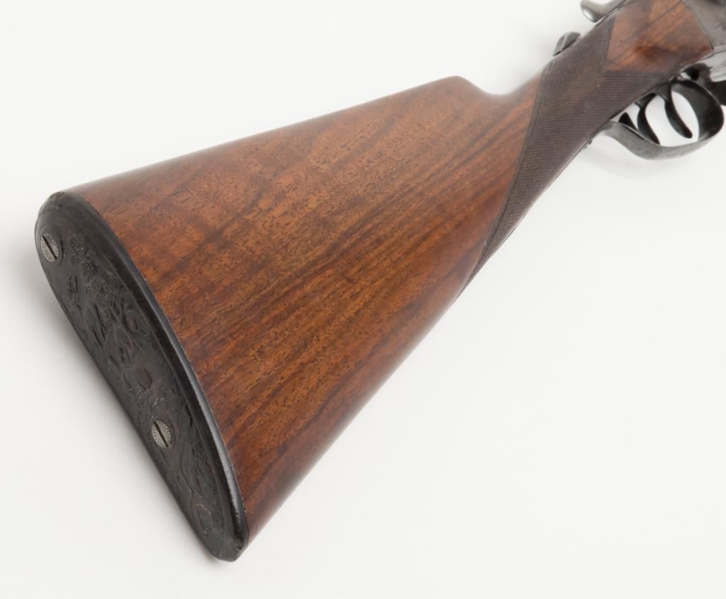 The Three Barrel Gun Co. Drilling rifle, 12 gauge/.30 cal., 28” barrels ...