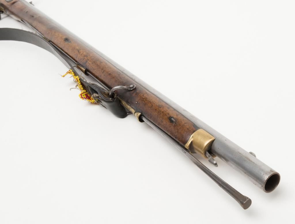 British East India Co. Model F percussion musket, .75 cal., 39” barrel ...