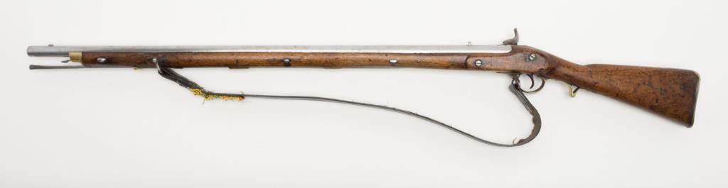 British East India Co. Model F percussion musket, .75 cal., 39” barrel ...