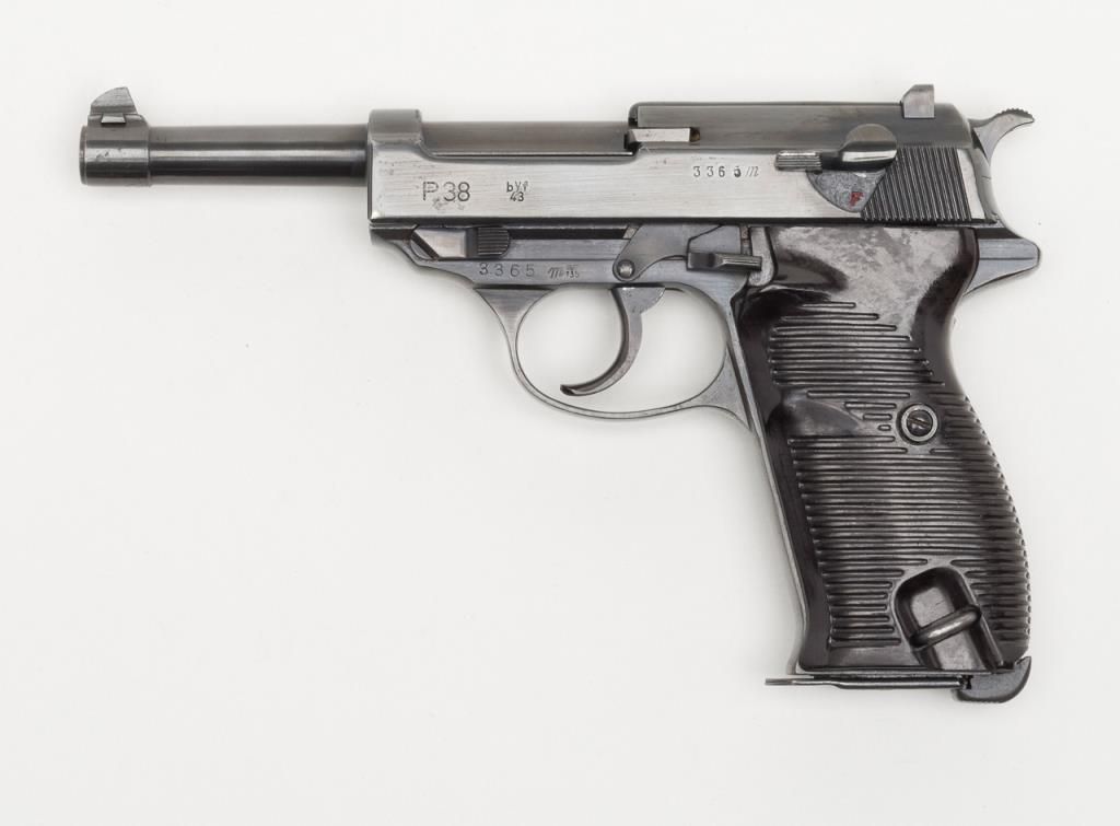 Mauser P-38 semi-automatic pistol, cal. 9mm Parabellum, Serial #3365 ...