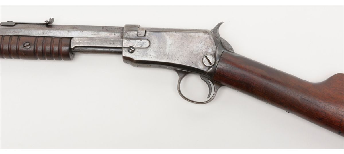 Winchester Model 1890 pump action rifle, desirable .22 short cal., 24 ...