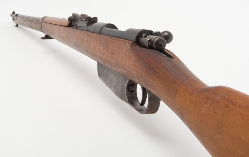 Italian Carcano bolt action rifle in 6.5x52mm caliber with a 30 ½ ...