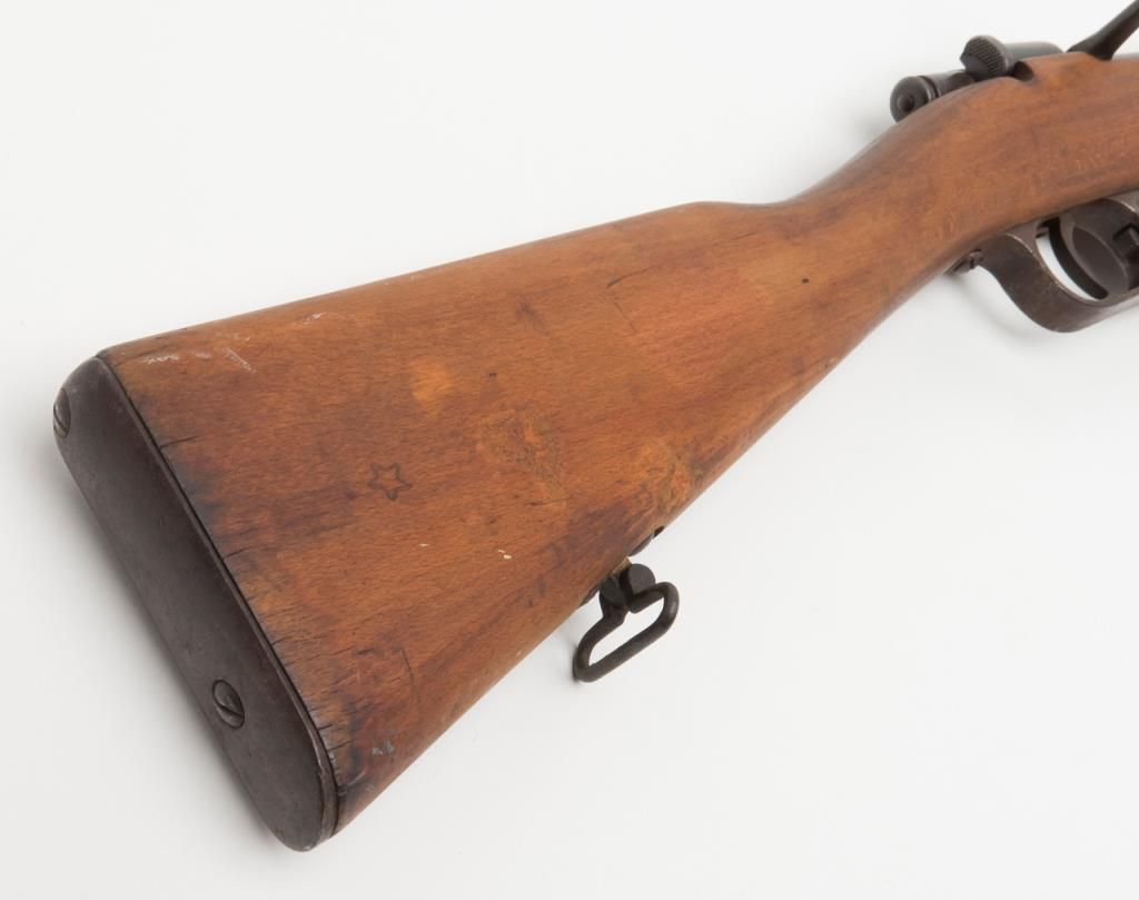 Italian Carcano bolt action rifle in 6.5x52mm caliber with a 30 ½ ...