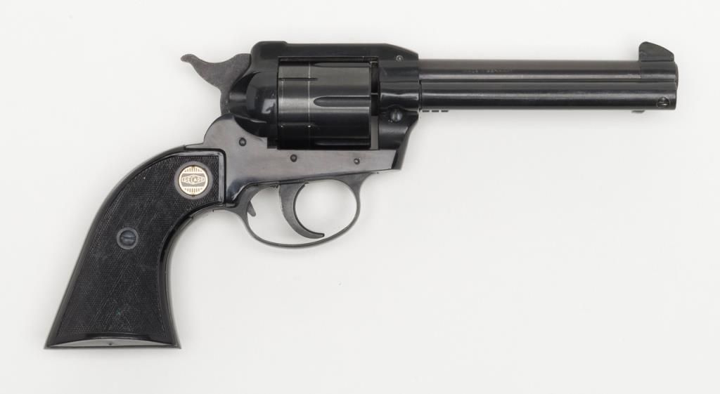 German-made Gecado DA revolver, .32 S&W Long cal., 5” barrel, black ...