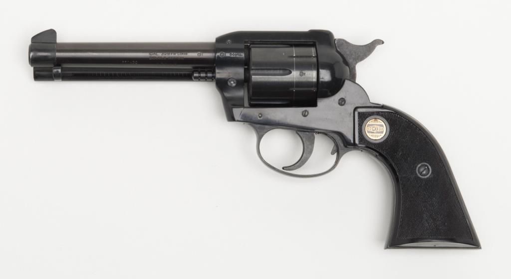 German-made Gecado DA revolver, .32 S&W Long cal., 5” barrel, black ...