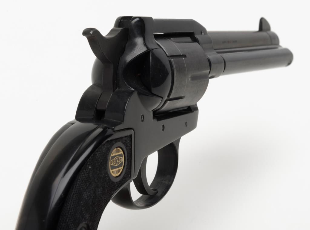 German-made Gecado DA revolver, .32 S&W Long cal., 5” barrel, black ...