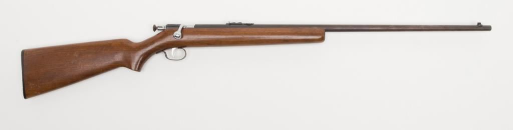 Winchester Model 67 bolt action rifle, .22 short cal., 27” barrel, blue ...