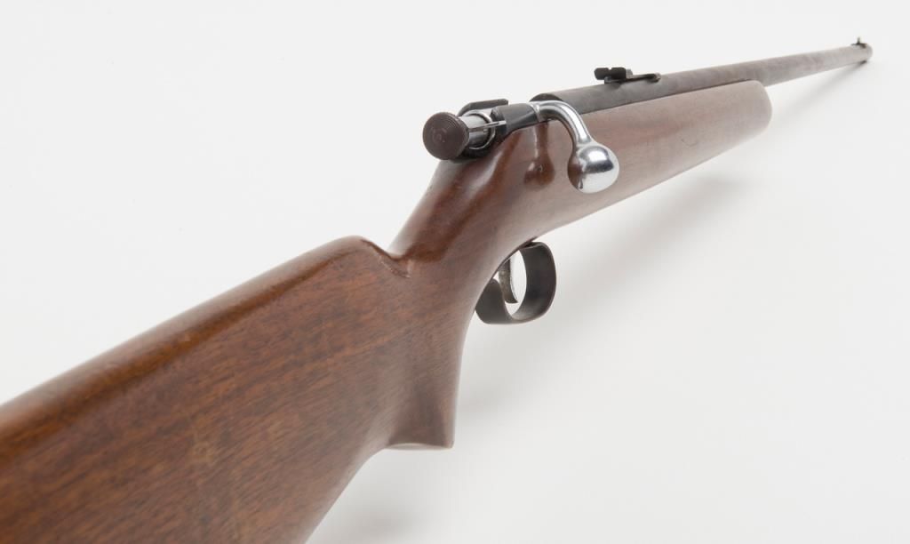 Winchester Model 67 bolt action rifle, .22 short cal., 27” barrel, blue ...