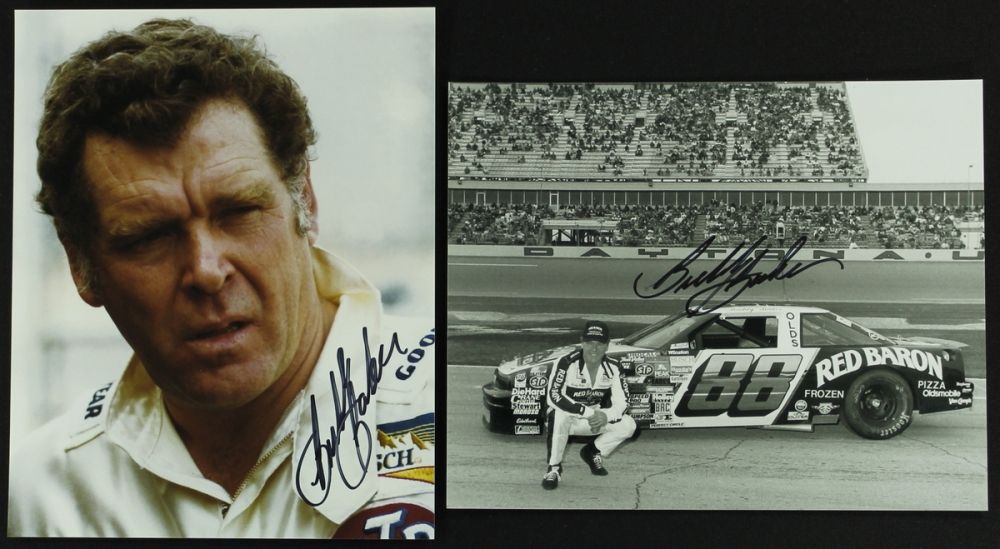 Lot of (2) Buddy Baker Signed 8x10 Photos (PA LOA)