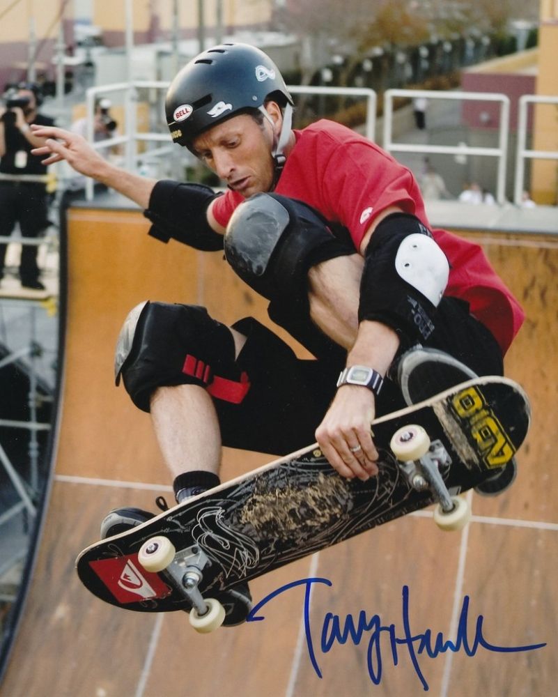 Tony Hawk Signed 8x10 Photo (PA LOA)