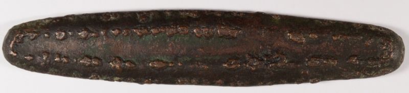 18TH - 19TH CENTURY "TIGER TONGUE" LAOS COPPER