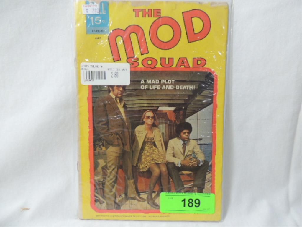THE MOD SQUAD. DELL COMIC 1970