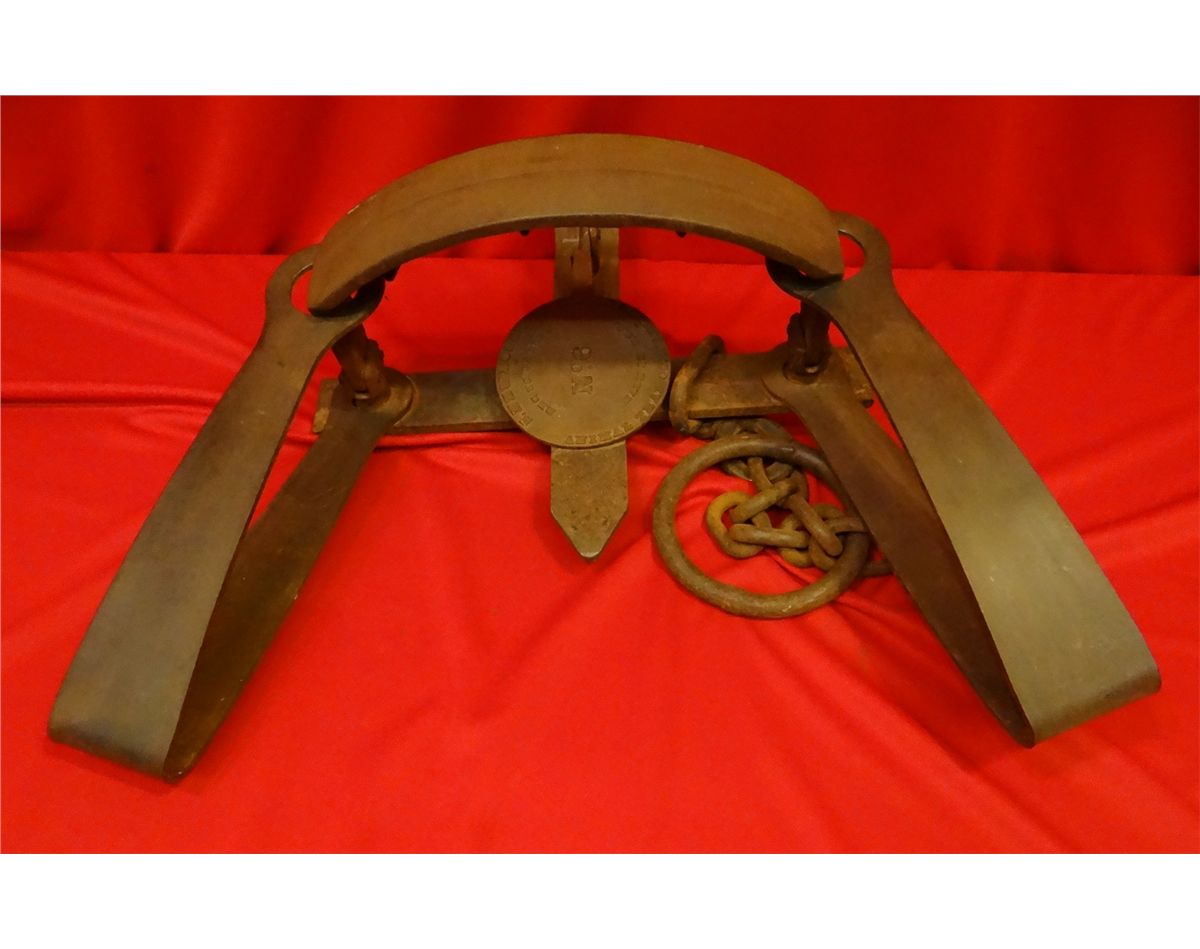 Newhouse #6 bear trap, made after 1927