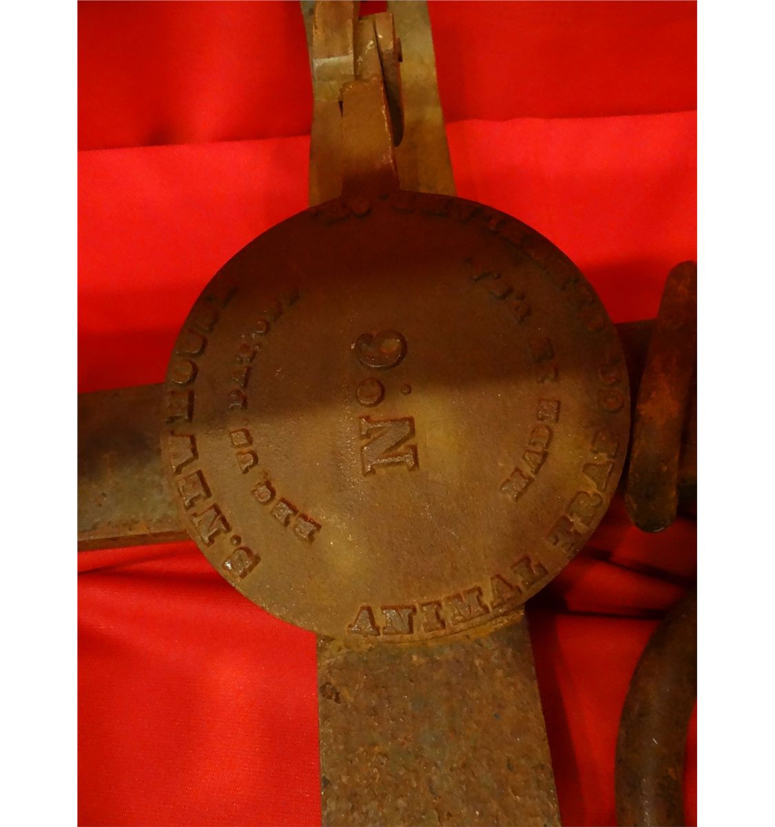 Newhouse #6 bear trap, made after 1927