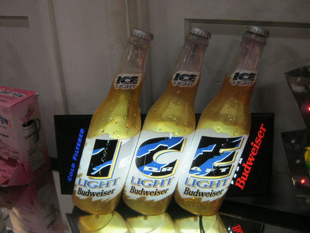 Bud Light Ice Beer Sign