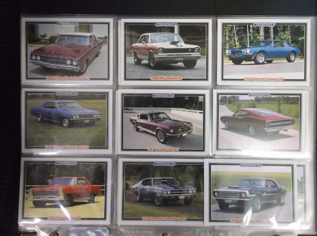 Muscle Car Collector Cards
