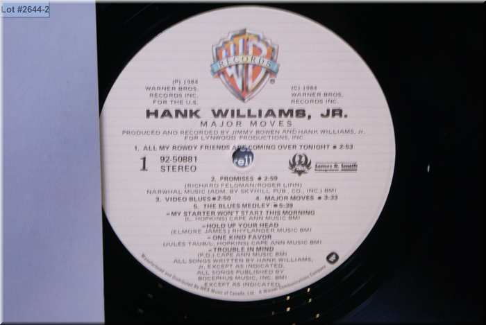 Major Moves ? Hank Williams Jr. (1984)
