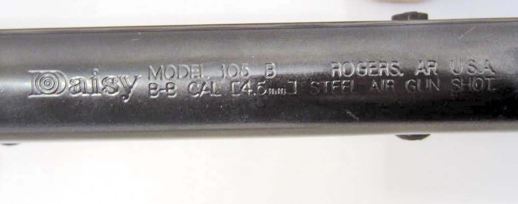 VINTAGE DAISY BUCK MODEL 105B BB AIR GUN RIFLE