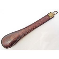 VINTAGE POLICE LEATHER SAP W/ CLASP