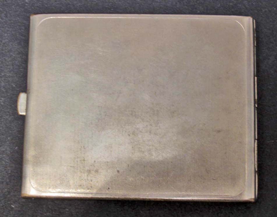 GERMAN NAZI WAFFEN SS CIGARETTE CASE