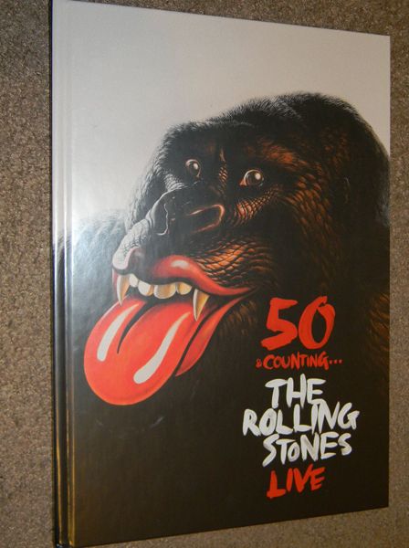 "The Rolling Stones" 50th Anniversary Hardcover Tour Book Signed by All ...