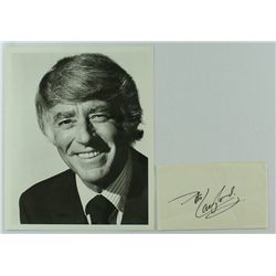 Peter Lawford Signed Vintage Cut (JSA)